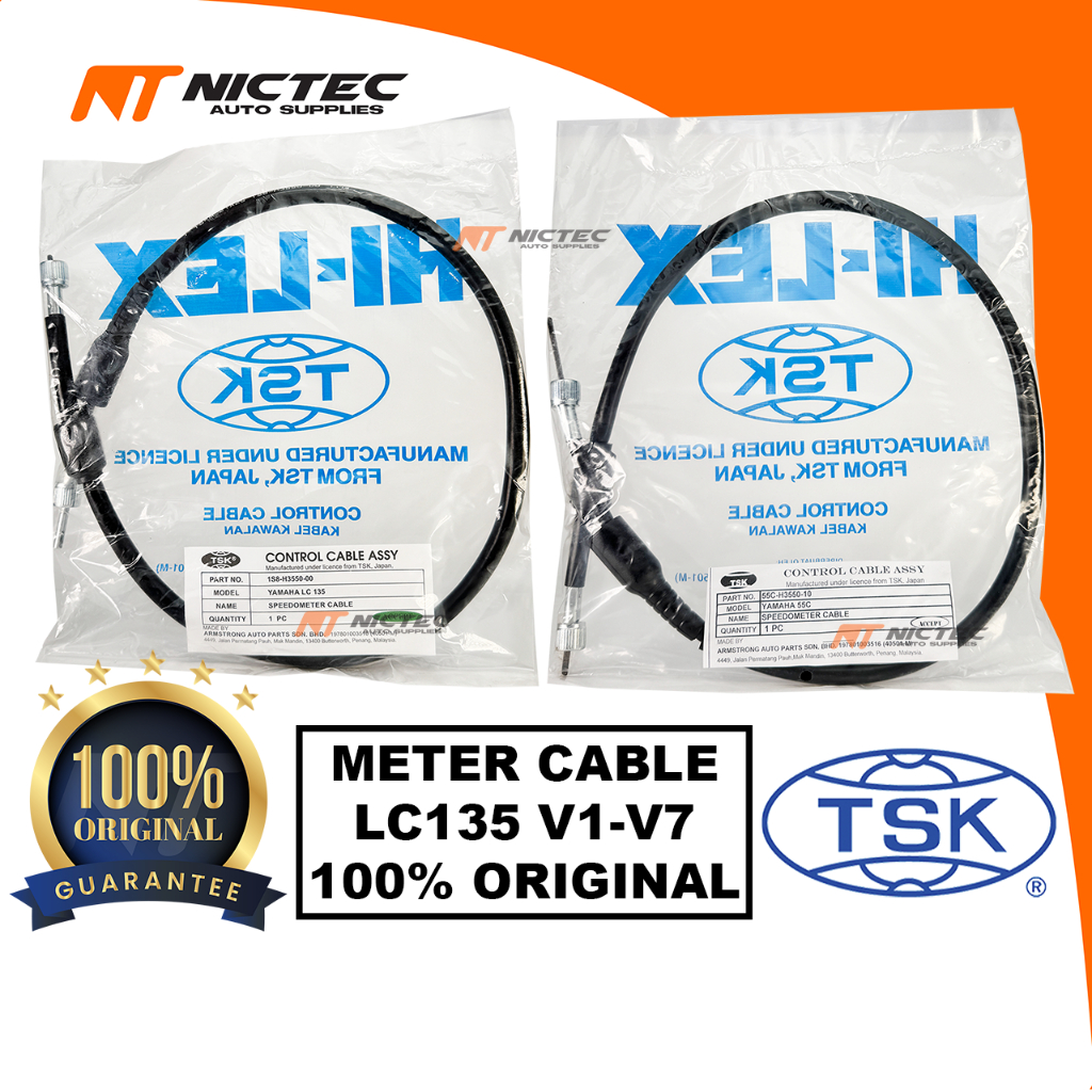TSK METER CABLE LC135 V1 V2 V3 V4 V5 V6 V7 100% ORIGINAL SPEEDOMETER ...