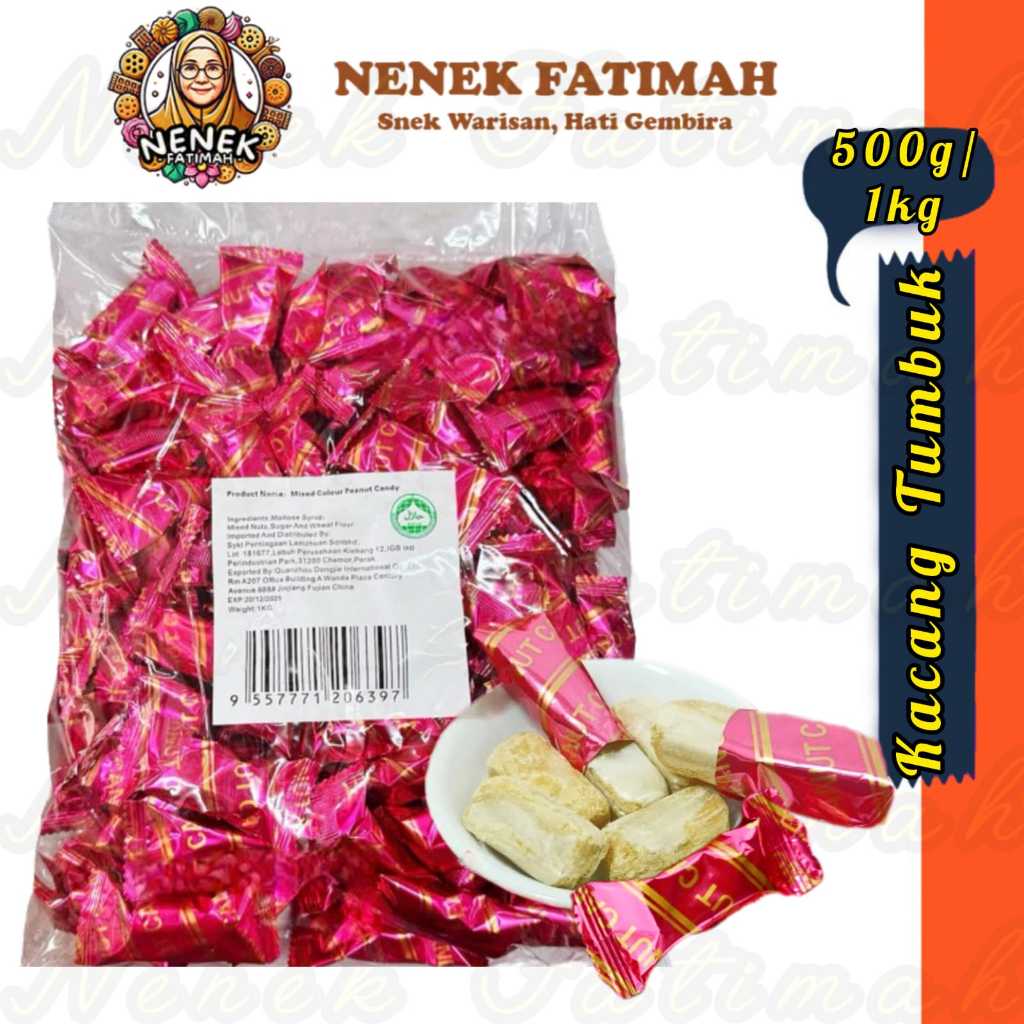 Peanut Candy / Kacang Tumbuk / Kacang Gula 500g-1kg (HALAL) | Shopee ...