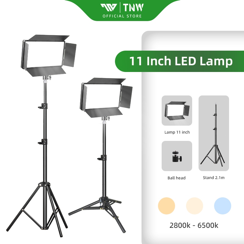 TNW 11" LED Lamp Studio Lighting Phone Camera Photography Lamp Video ...