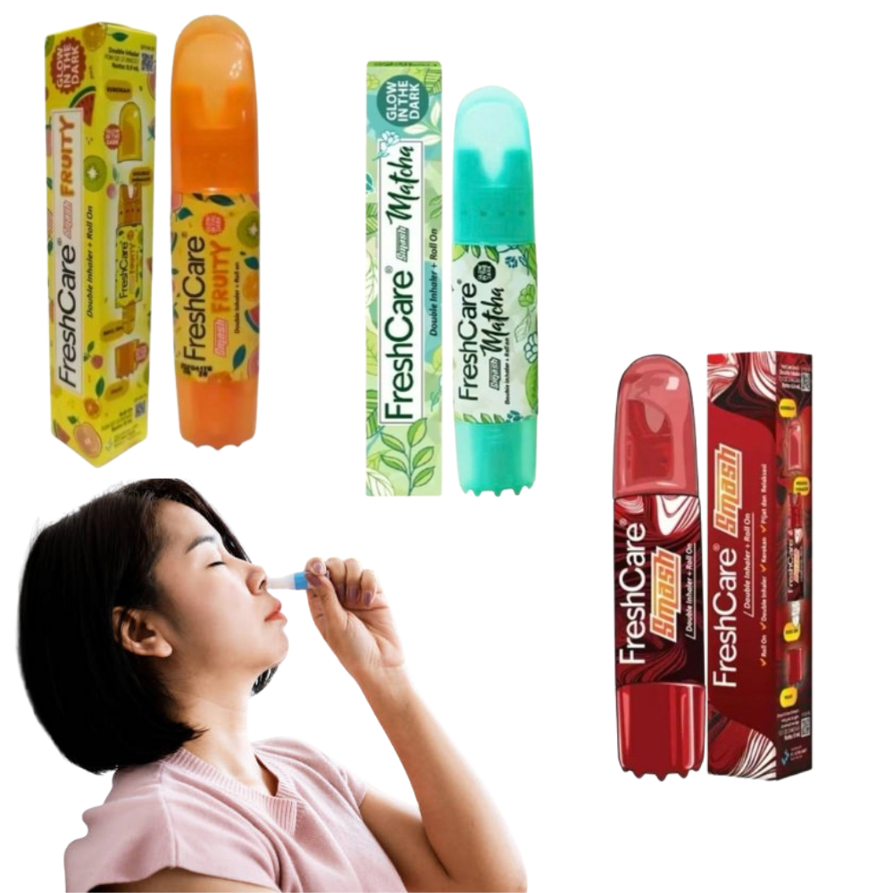 FRESHCARE SMASH DOUBLE INHALER+ROLL ON | Shopee Malaysia