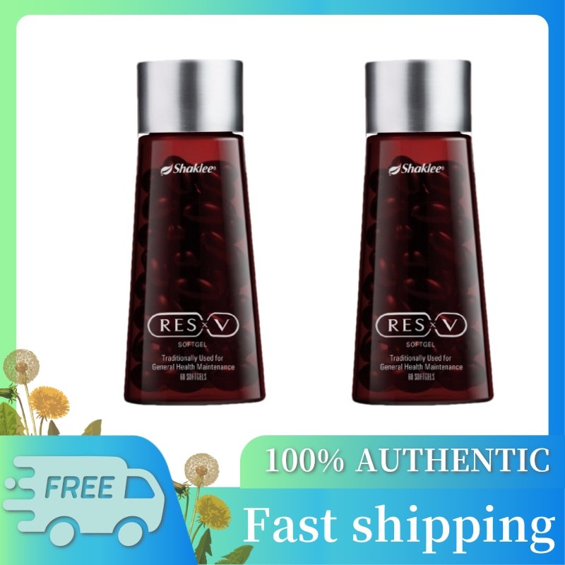 Original Shaklee Res V (60 softgels) Powerful Anti-Aging & Cellular ...