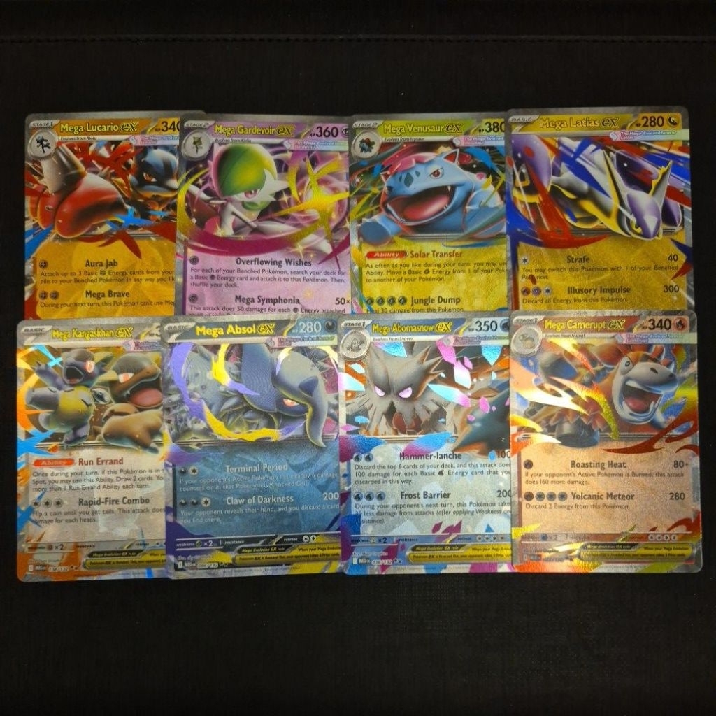 Pokemon Card TCG : ME01 Mega Evolution: Mega Lucario ex 077/132 or Mega ...