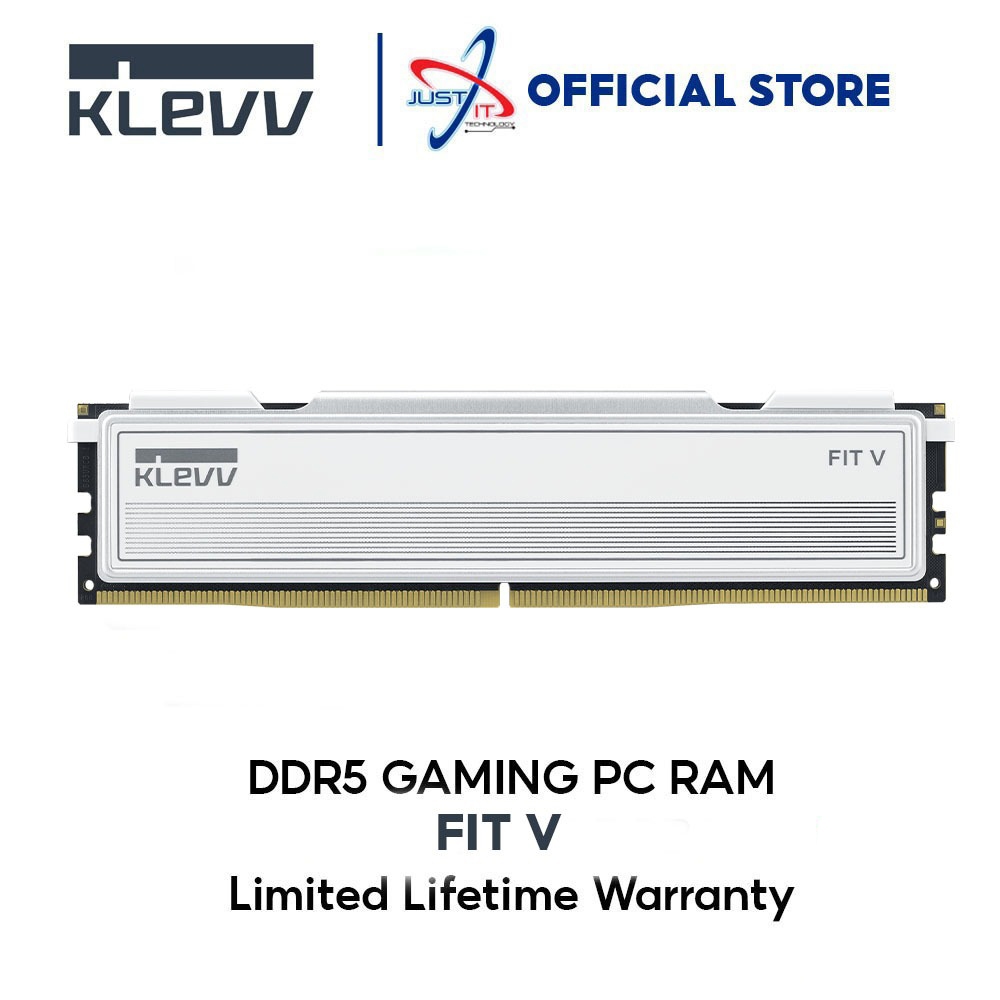 KLEV FIT V DDR5 GAMING LONGDIMM / PC RAM ( 16GB*1 / 16GB*2 )( 6000MHZ ...
