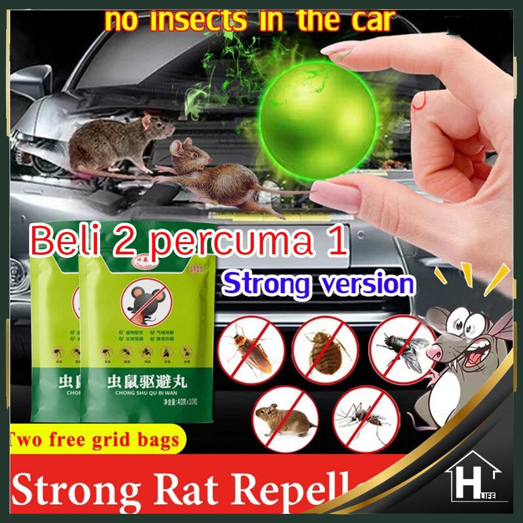 [Beli 1 percuma 1] 10Pcs Rat Killer Rat Repellant For Home Mothballs ...