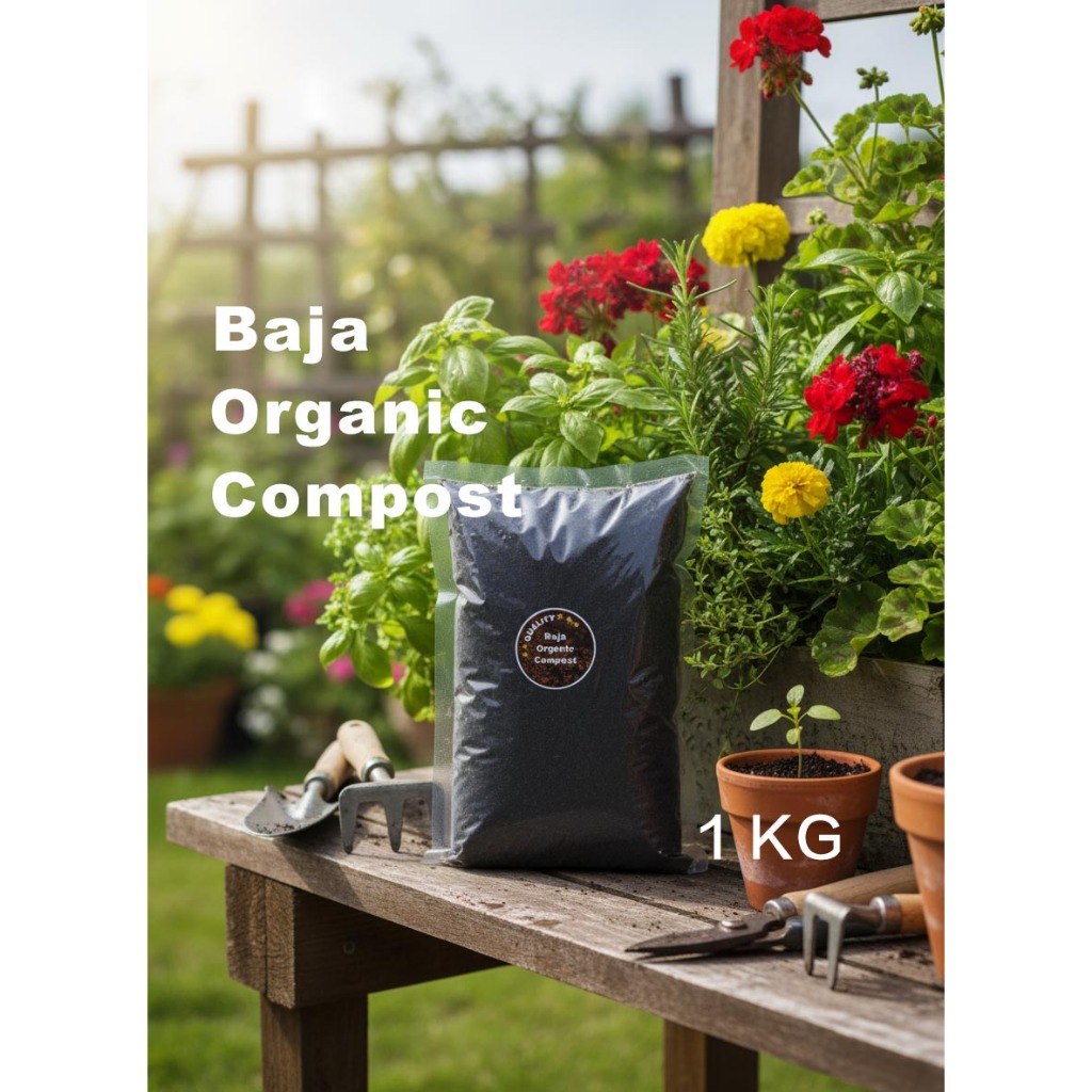 BAJA ORGANIC COMPOST-有机肥 -1KG | Shopee Malaysia