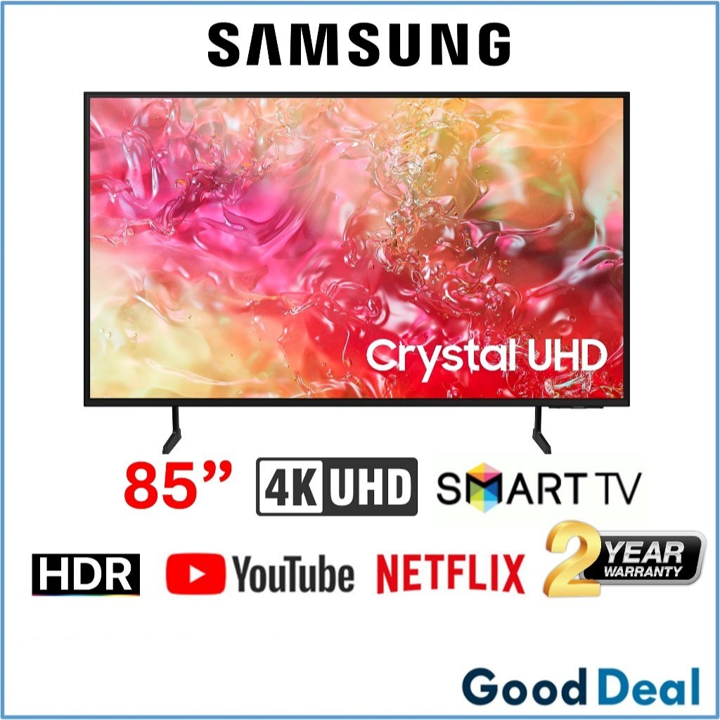 Samsung UA85DU7000 85" / UA50DU7000 50" 4K Smart LED TV | Shopee Malaysia