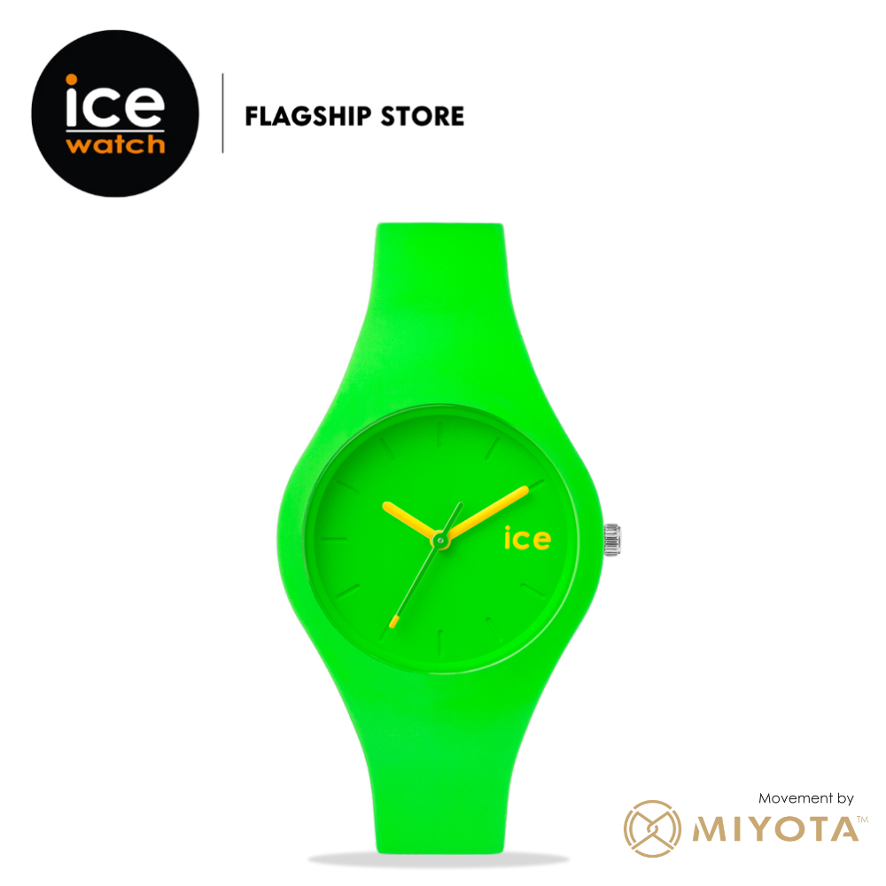 Ice-Watch ICE Ola - Neon Green (Medium) [001230] | Shopee Malaysia