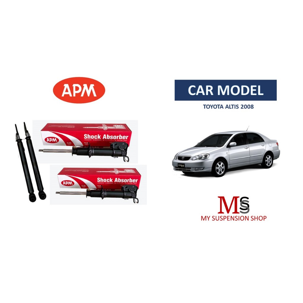 (100% Original Apm) Toyota Altis Zze121 / Zze122 2000-2007 / Altis 2008 ...