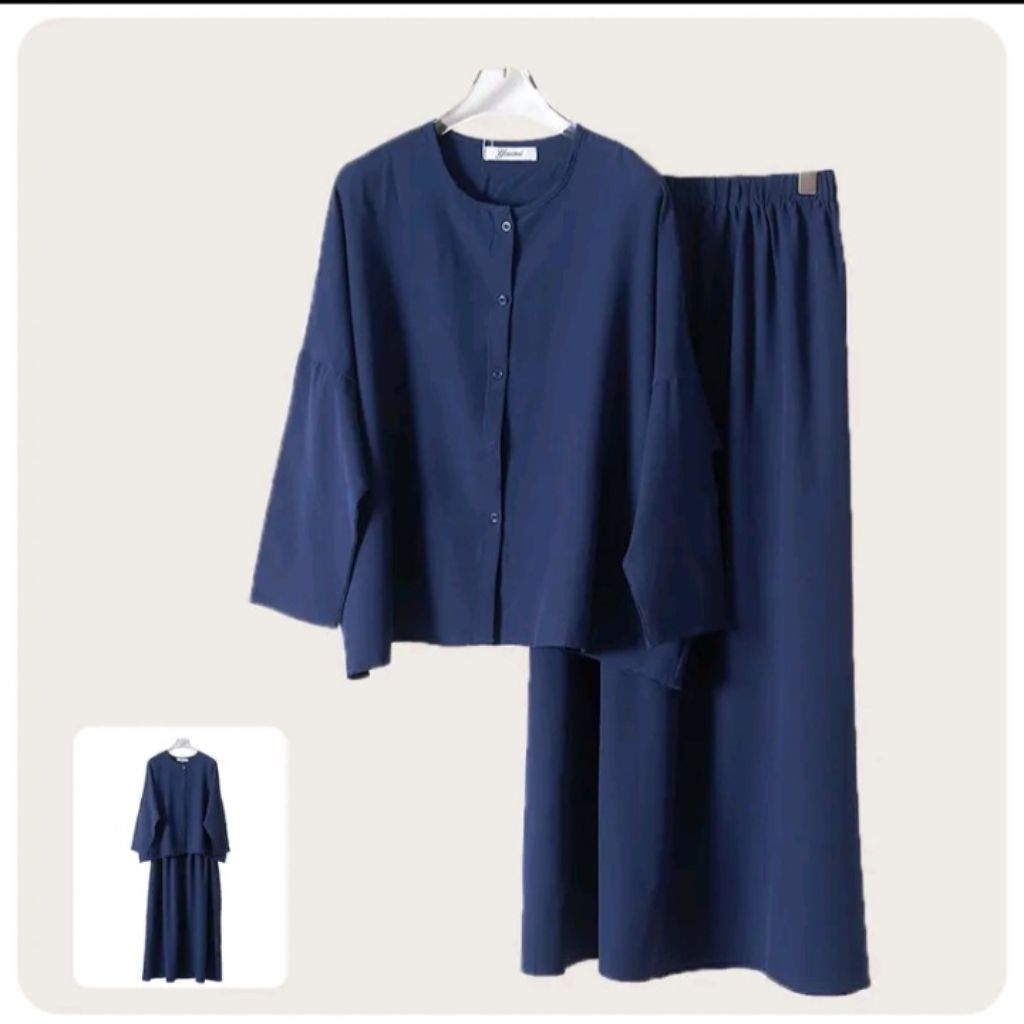 Blouse Skirt Set Baju One Set Muslimah Wanita Clothing Shirts Dewasa ...