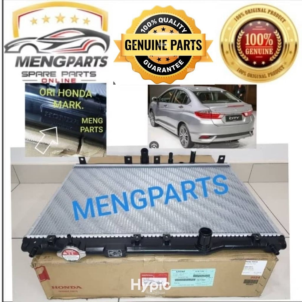 CITY GM6 T9A AUTO 2014Y-2018Y RADIATOR ASSY 19010-55A-Z51 | Shopee Malaysia