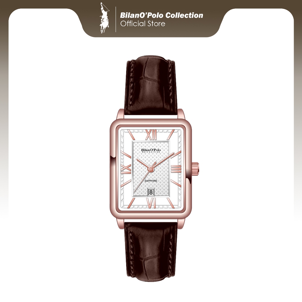 BilanO' Polo Collection Sapphire Crystal Women Watch PC-L6729 | Shopee ...