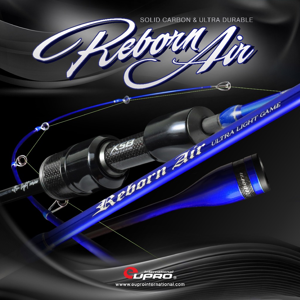 Eupro Reborn Air Rod ,Freshwater Rod, Ultra Light Game Rod | Shopee ...