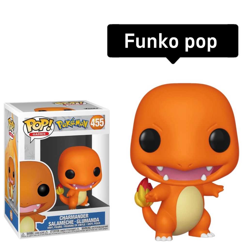 Original Funko Pop! Games Pokemon 455 Charmander Salameche.Glumanda ...