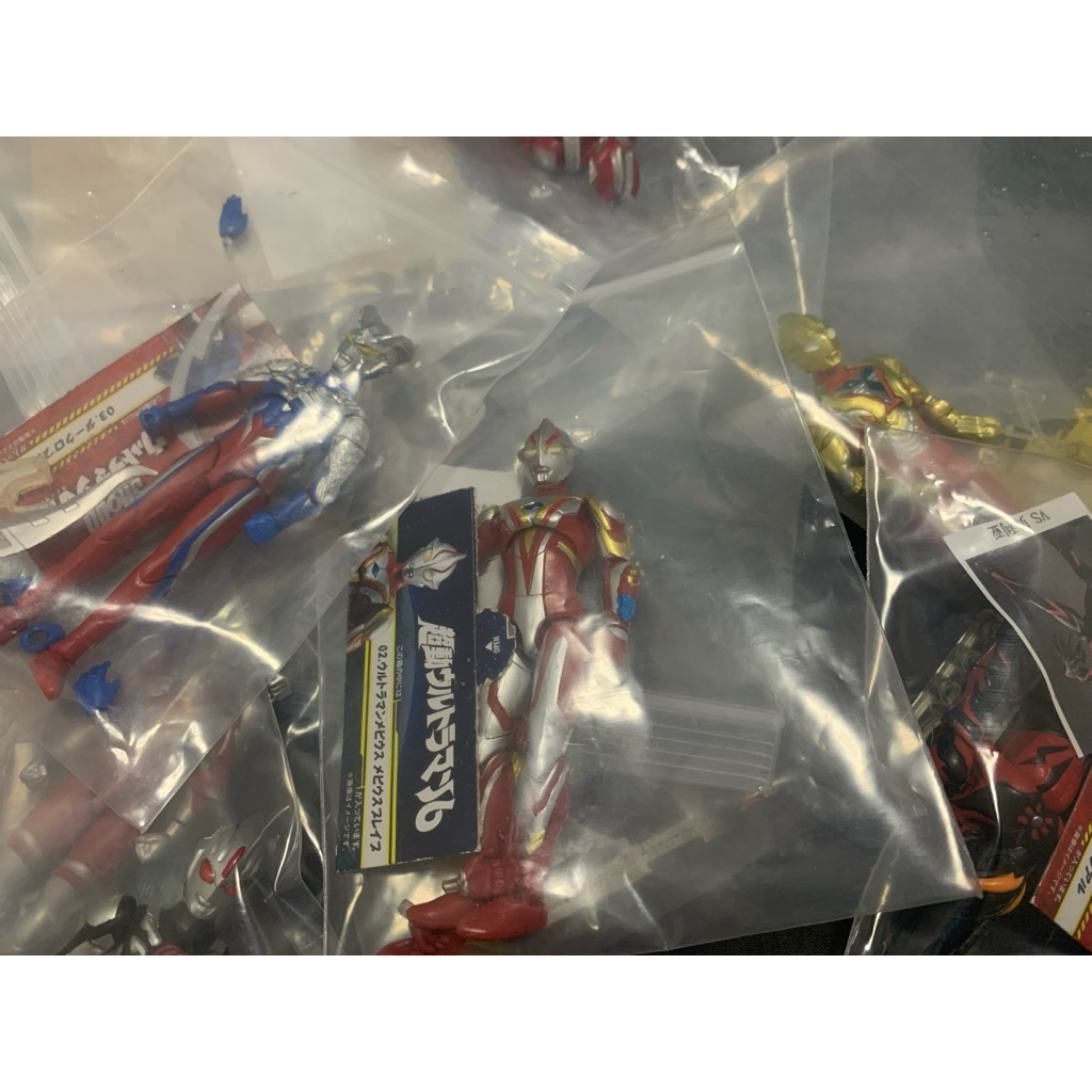 [ PRELOVED NO BOX ] bandai ultraman chodo shodo zero 80 belial z mebius ...