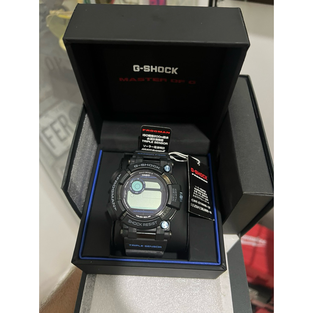 ORIGINAL CASIO G-SHOCK GWF-D1000B FROGMAN PASKAL | Shopee Malaysia