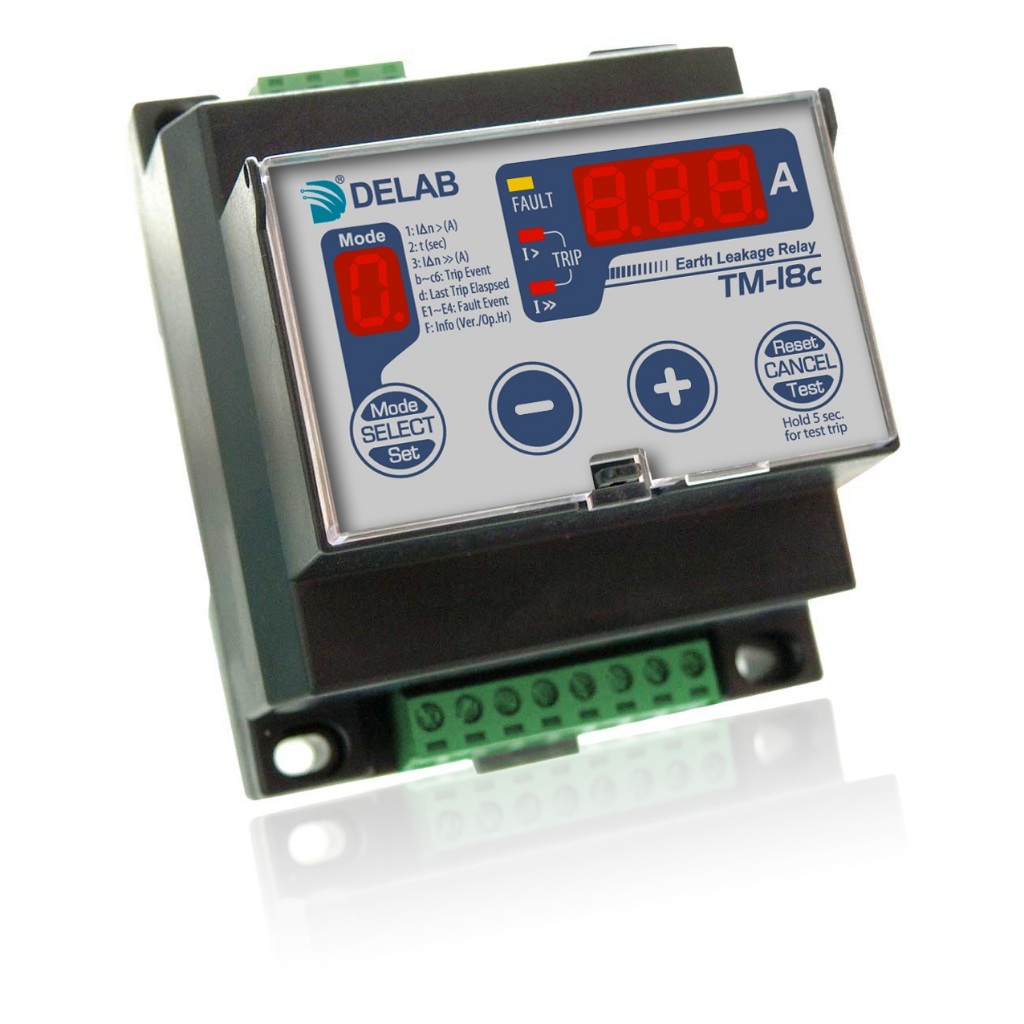 DELAB EARTH LEAKAGE RELAY TM-18C-220A (DIN-RAILED TYPE) | Shopee Malaysia