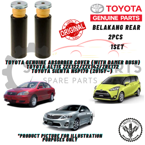 TOYOTA ALTIS ZZE122 ZZE142 ZRE172 / SIENTA NSP170 (REAR 2PCS) TOYOTA ...