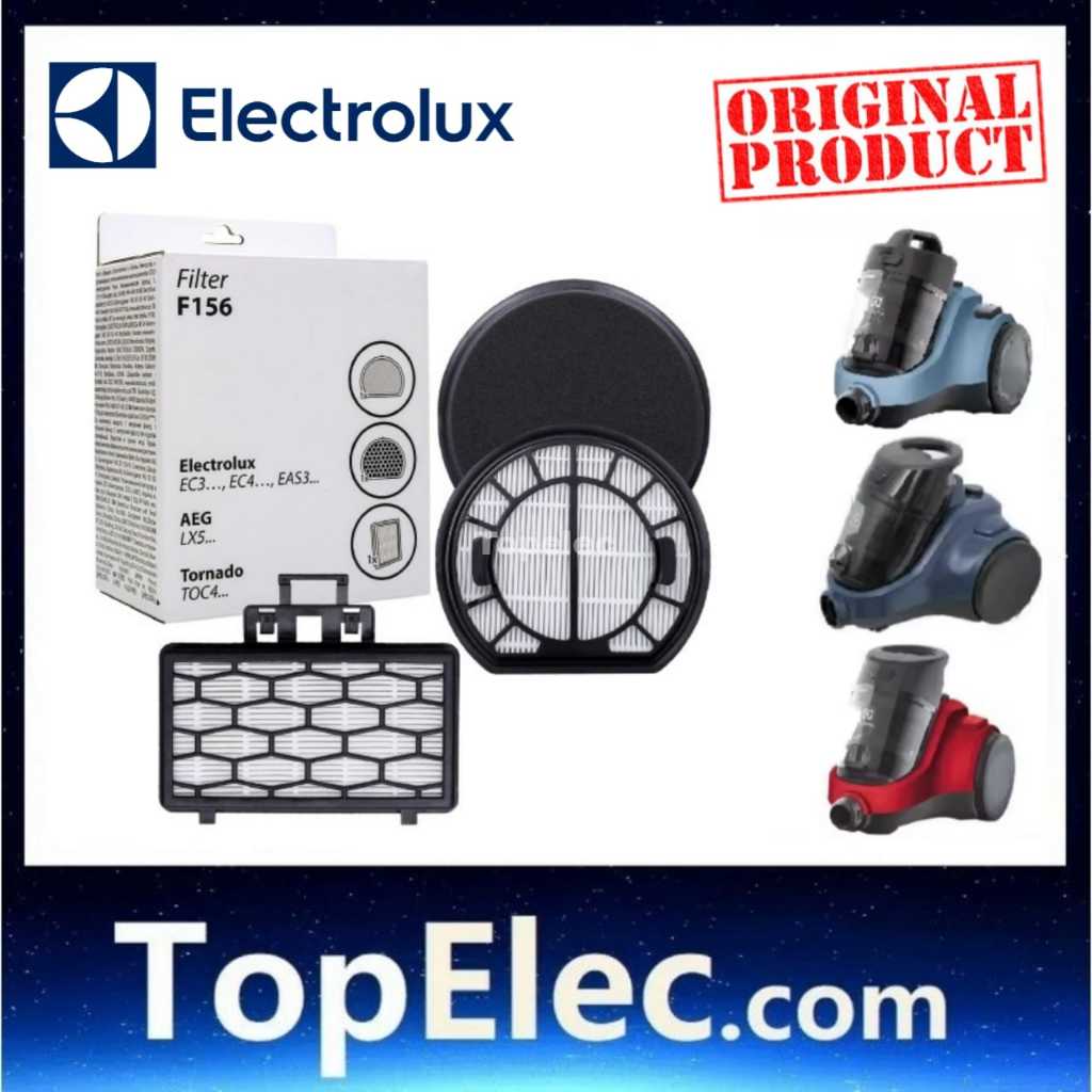ORIGINAL electrolux vacuum hepa EC31 EC416 EC41 (HEPA FILTER + sponge ...