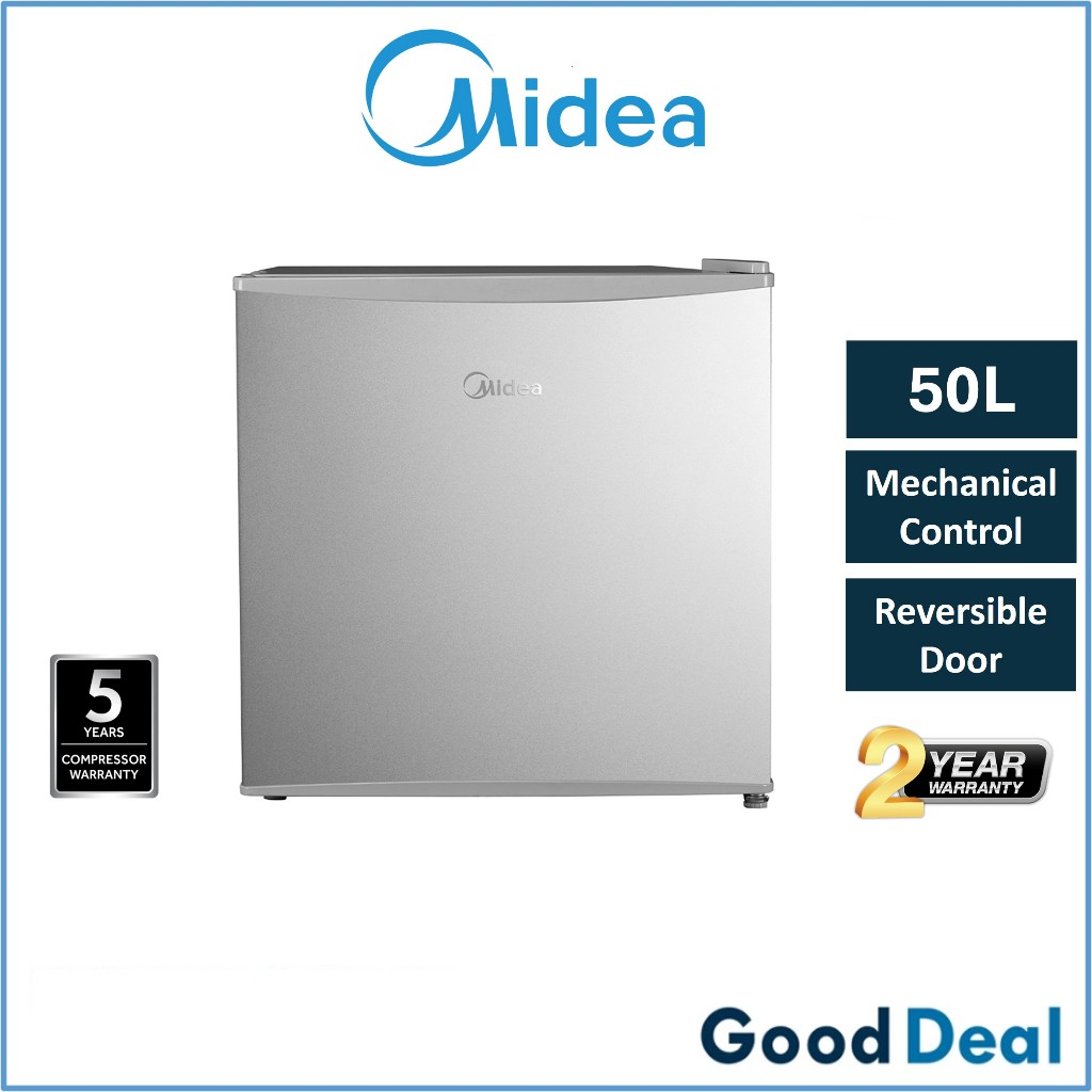 Midea MDRD86FGG Gross 50L Mini Bar / Refrigerator / Fridge / Peti Sejuk ...