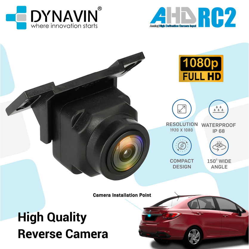 Dynavin Reverse Camera Ahd 1080p Car Rear View Camera Shopee Malaysia
