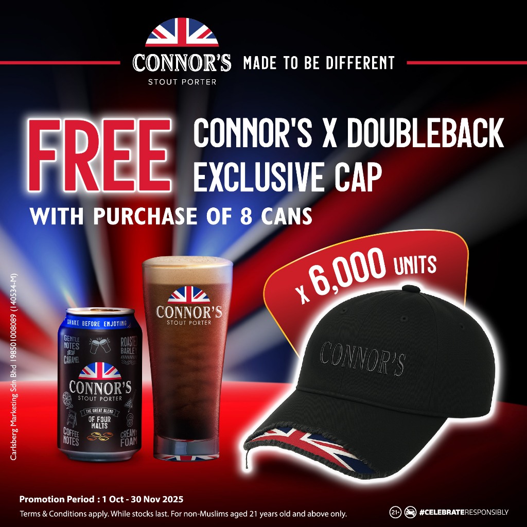 Connor's Stout Porter Can Premium Stout Beer 5.0% Alcohol (320ml x 4 ...
