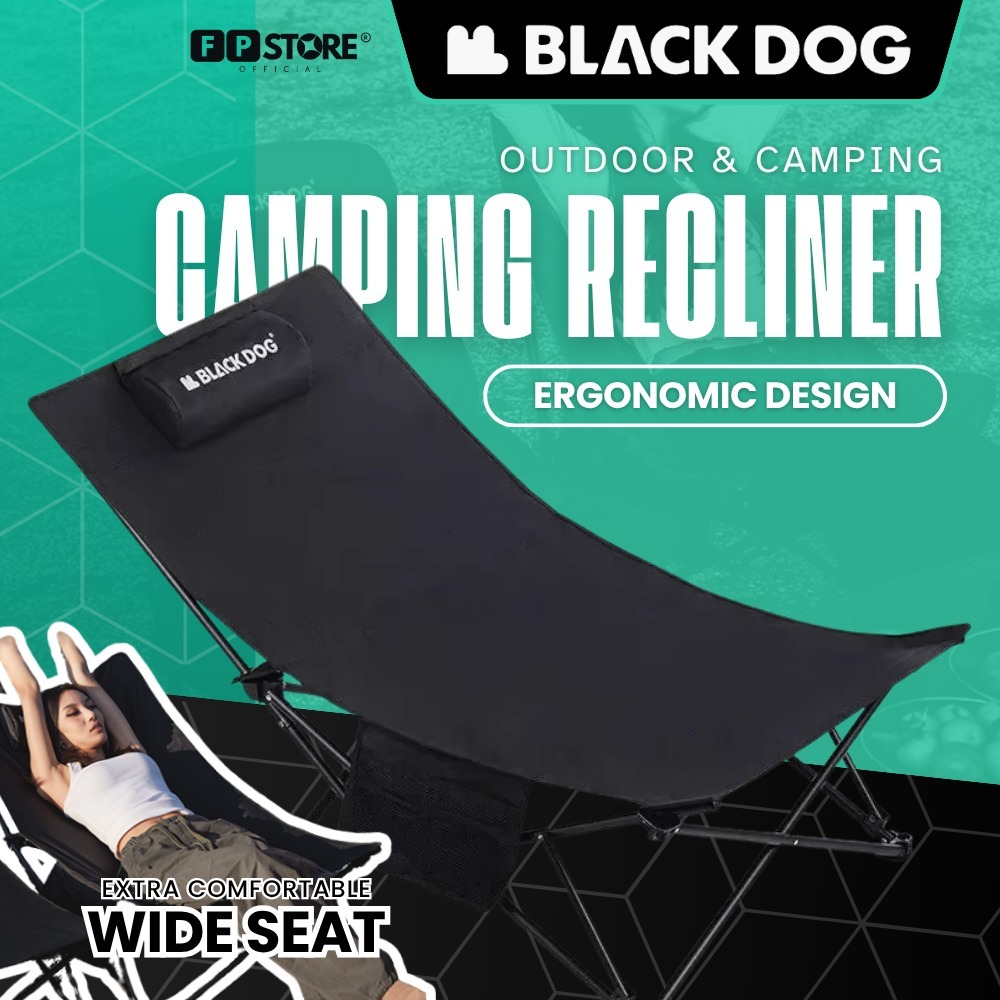 [ READY STOCK COD ] BLACKDOG Healing Chair Camping Outdoor Folding ...