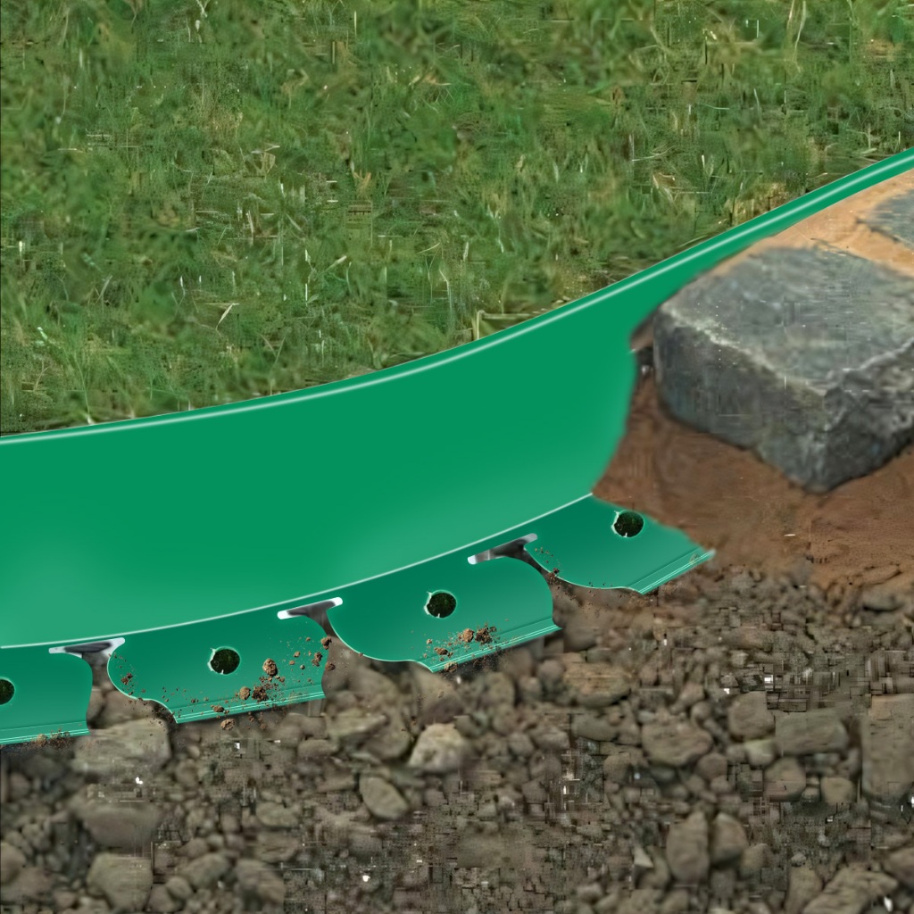 Park Plastic Barrier,Flower Bed Isolation Barrier,Garden Zone Divider ...