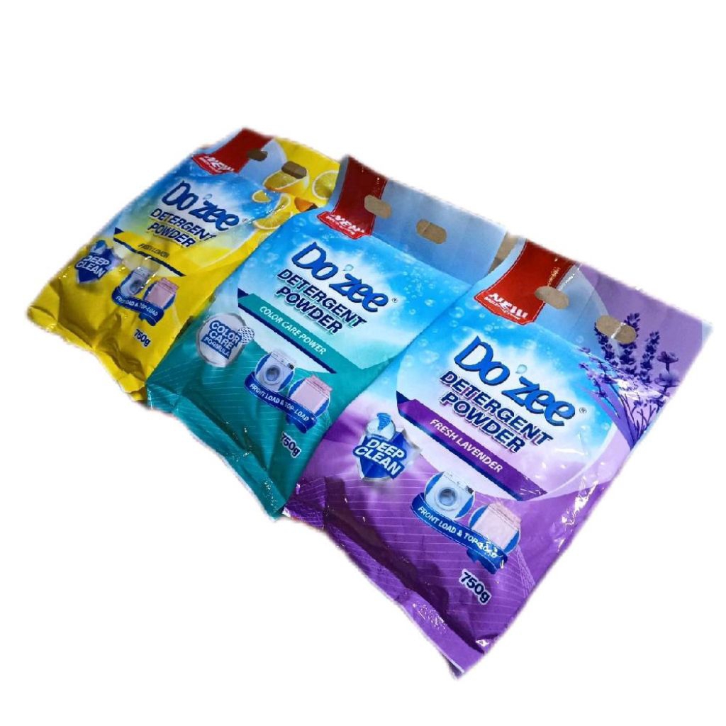 Dozee Detergent Powder Fresh Lemon Fresh Lavender Color Care Power ...