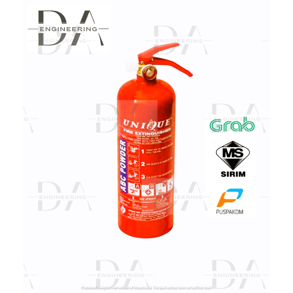 2kg Dry Powder Fire Extinguisher (SIRIM & BOMBA Approved) | Shopee Malaysia