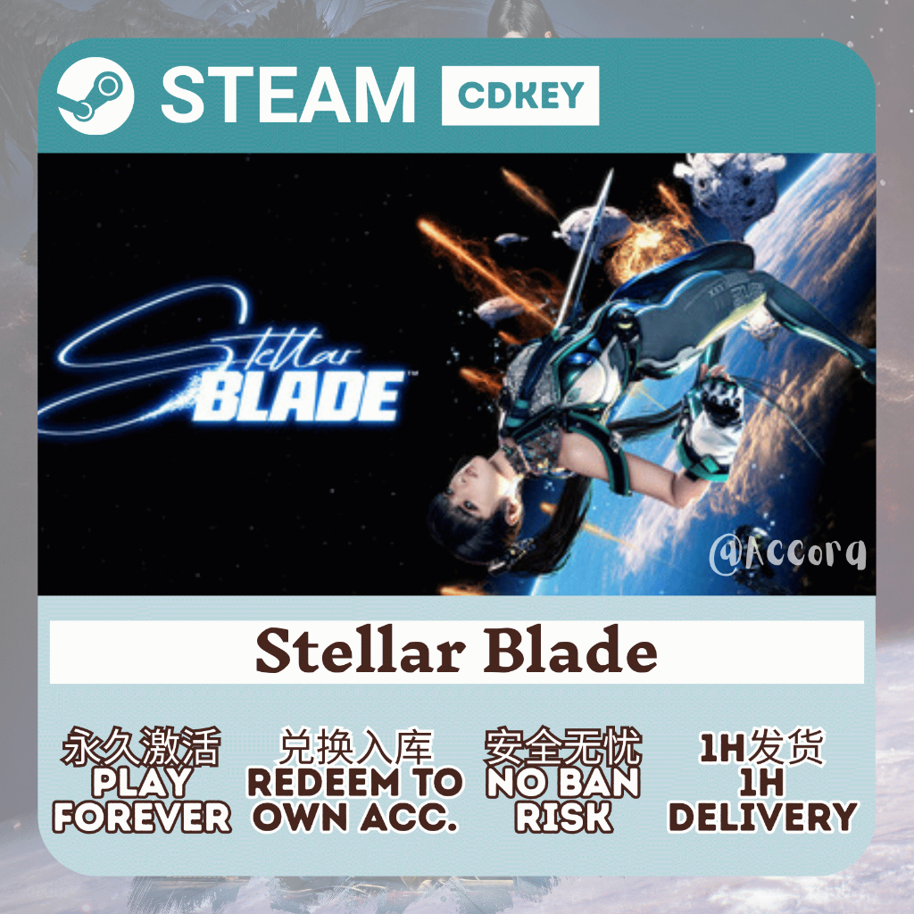 DRM [Steam PC CD Key] Stellar Blade 剑星 Redeem to Steam Library | Shopee ...
