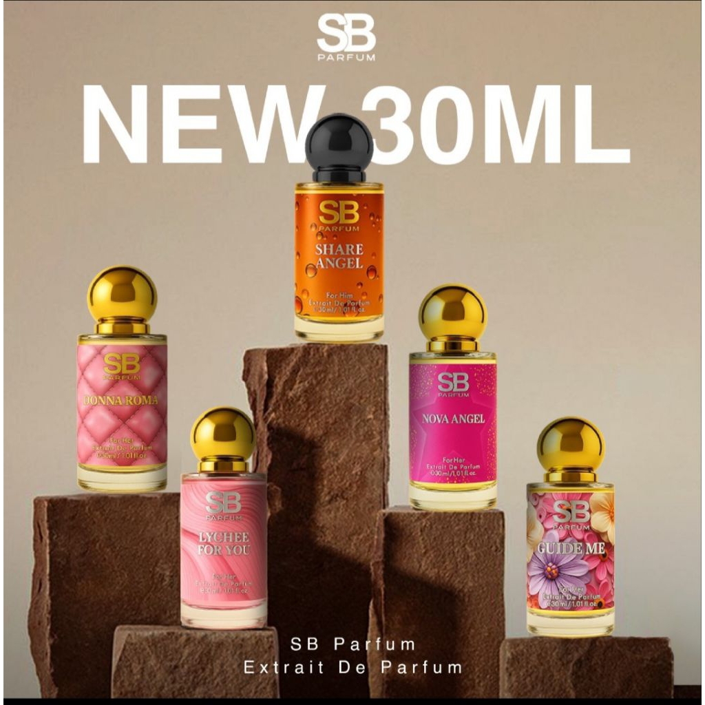 NEW ARRIVAL!!SB PERFUME 30ml (NOVA ANGEL/DONNA ROMA/SHARE ANGEL/LYCHEE ...