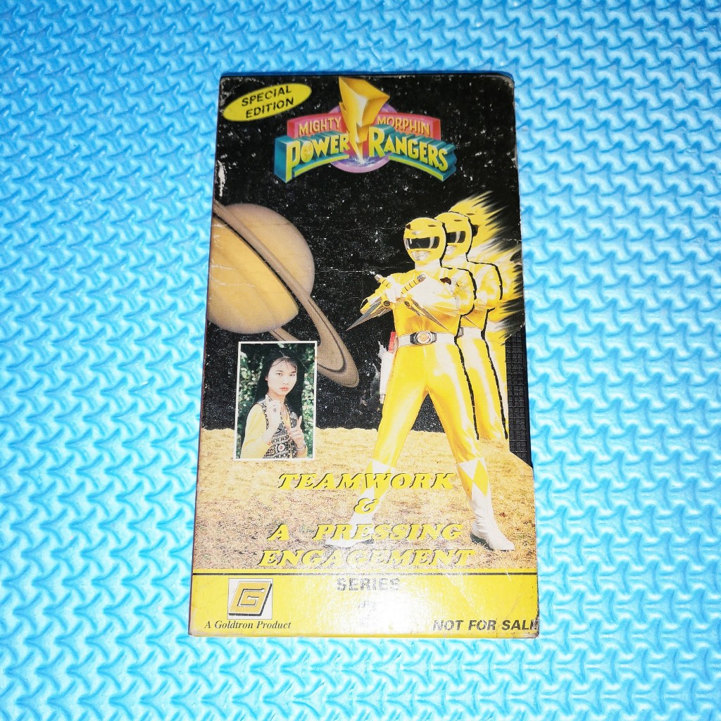 Vintage 90s Mighty Morphin Power Rangers Trini Kwan Yellow Ranger ...