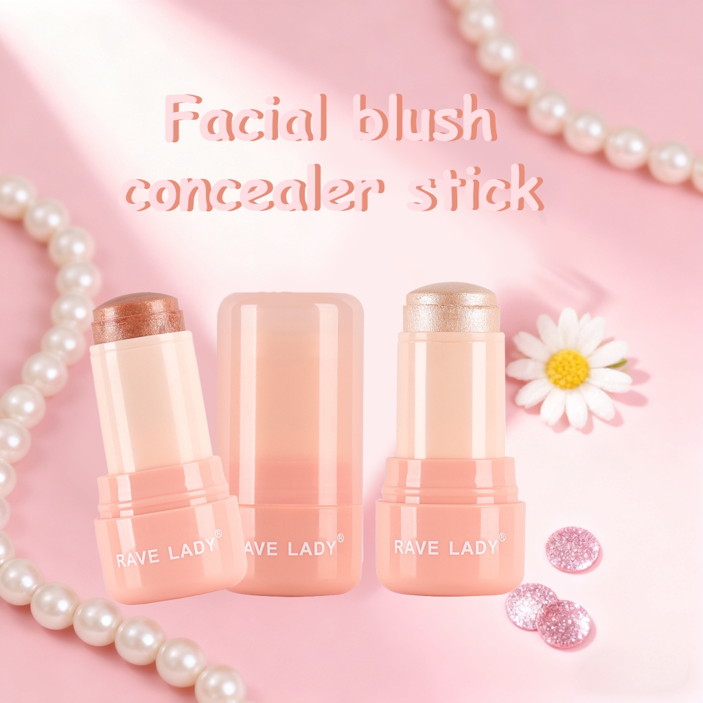 rave Lady Lazy Girl Facial Blush Concealer Stick - Silky Smooth No ...