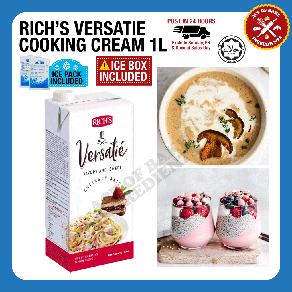 RICHS VERSATIE COOKING CREAM 1L | Shopee Malaysia