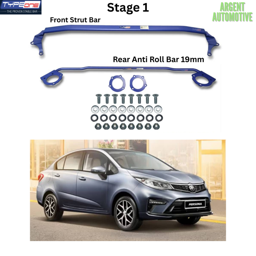 [ PACKAGE TYPE ONE SAFETY BAR ] PROTON Persona Iriz 2014 2016 2022 2024 ...