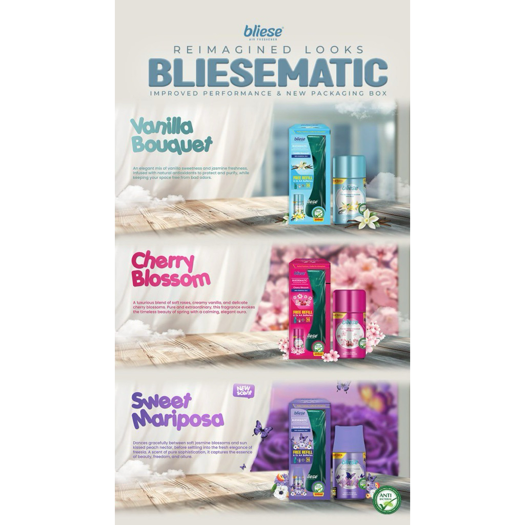 🔥READY STOCK🔥 BLIESE - BLIESEMATIC SET/REFILL | Shopee Malaysia