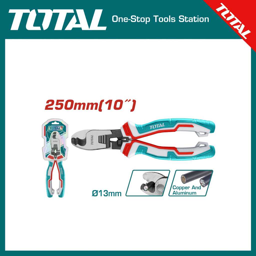 TOTAL Cable cutter THT115101 | Shopee Malaysia