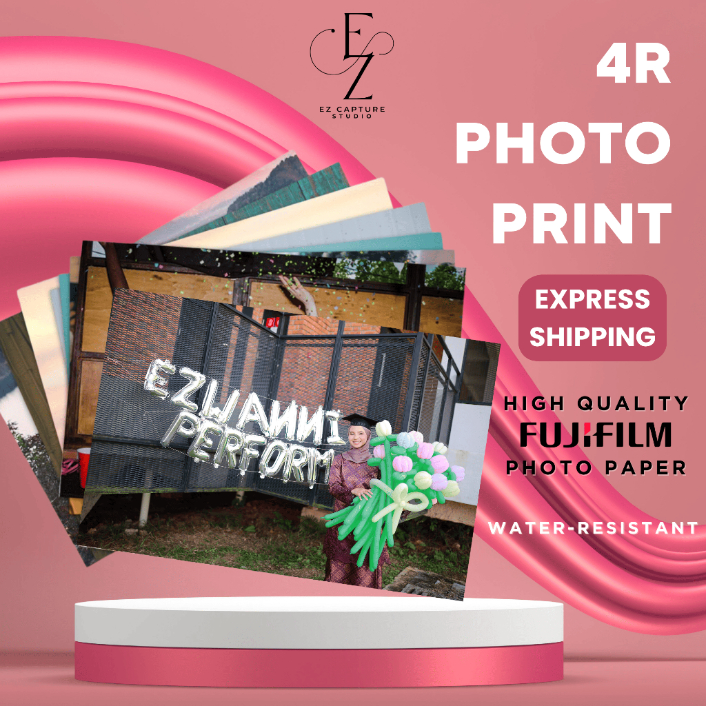 4R Photo Printing Service – Premium Fujifilm Photo Paper (Min 20pcs ...