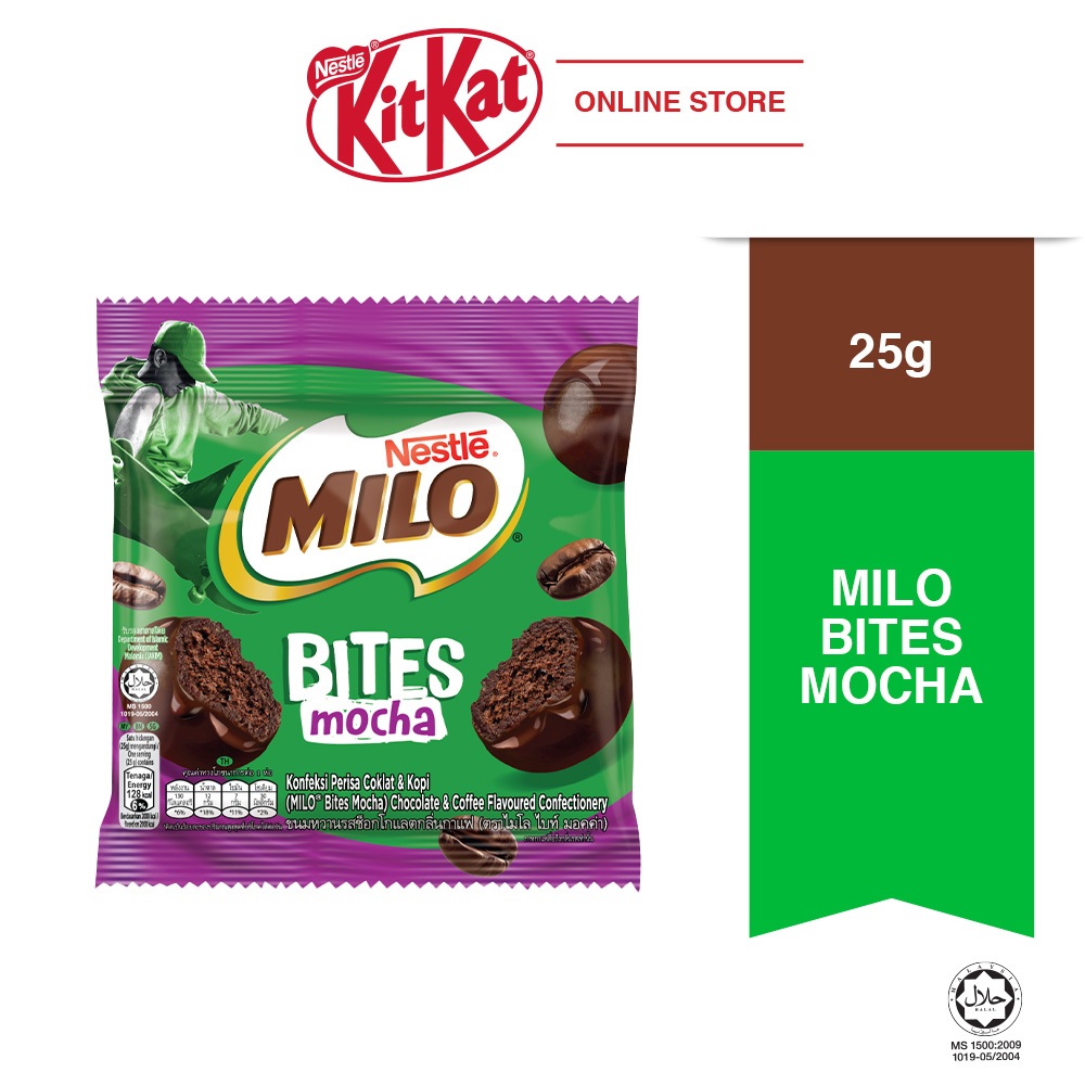 NESTLÉ MILO Bites Mocha 25g Bundle of 2/4/6 | Shopee Malaysia