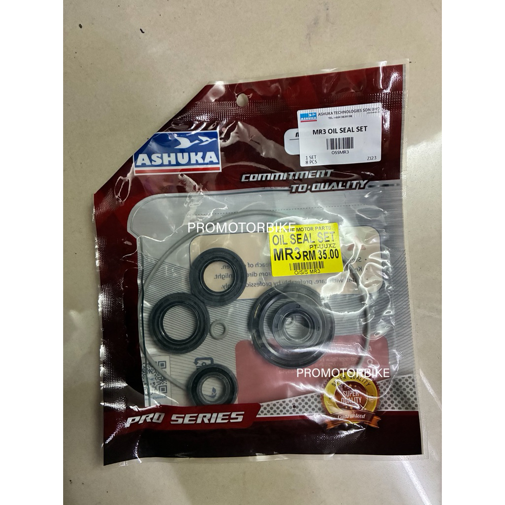 ASHUKA OIL SEAL SET FOR MODENAS MR-3 MR3 KRISS 110 EURO 3 ENGINE ...