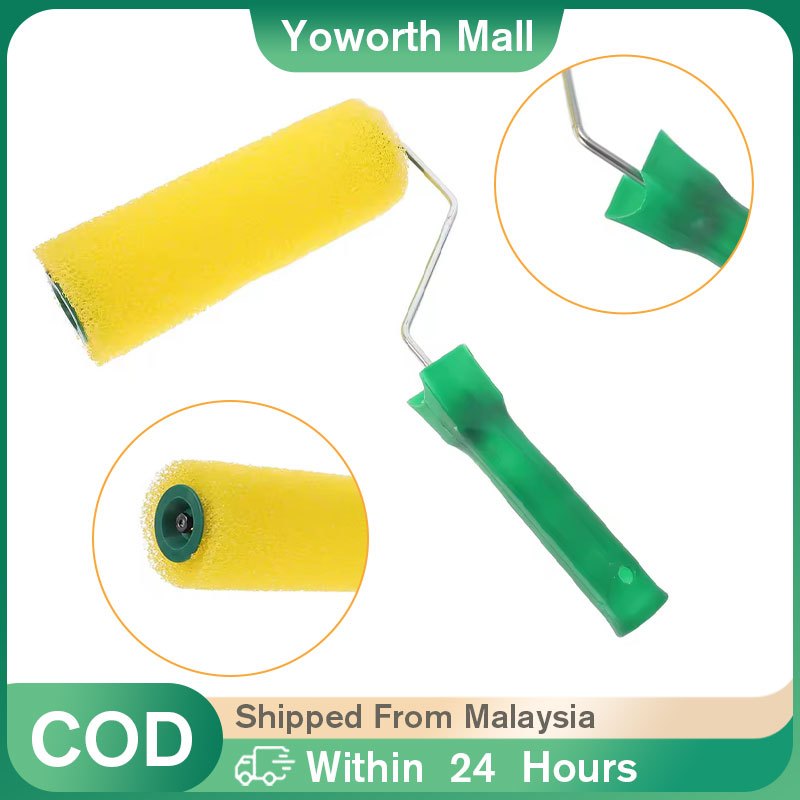 8in Texture Sponge Roller / High Density Sponge Paint Rollers / Mini ...