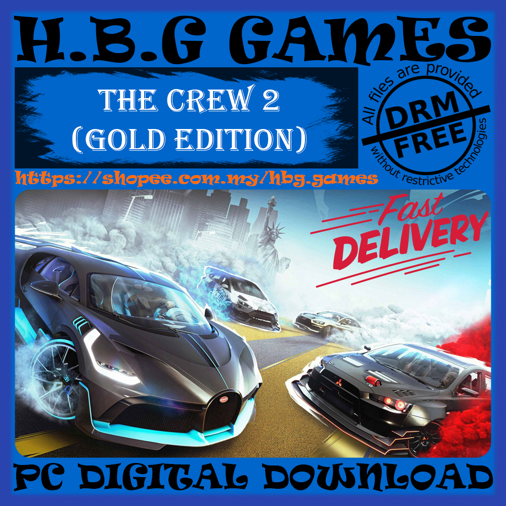 The Crew 2 (Gold Edition) [PC DIGITAL DOWNLOAD] [OFFLINE] [DRM-FREE ...