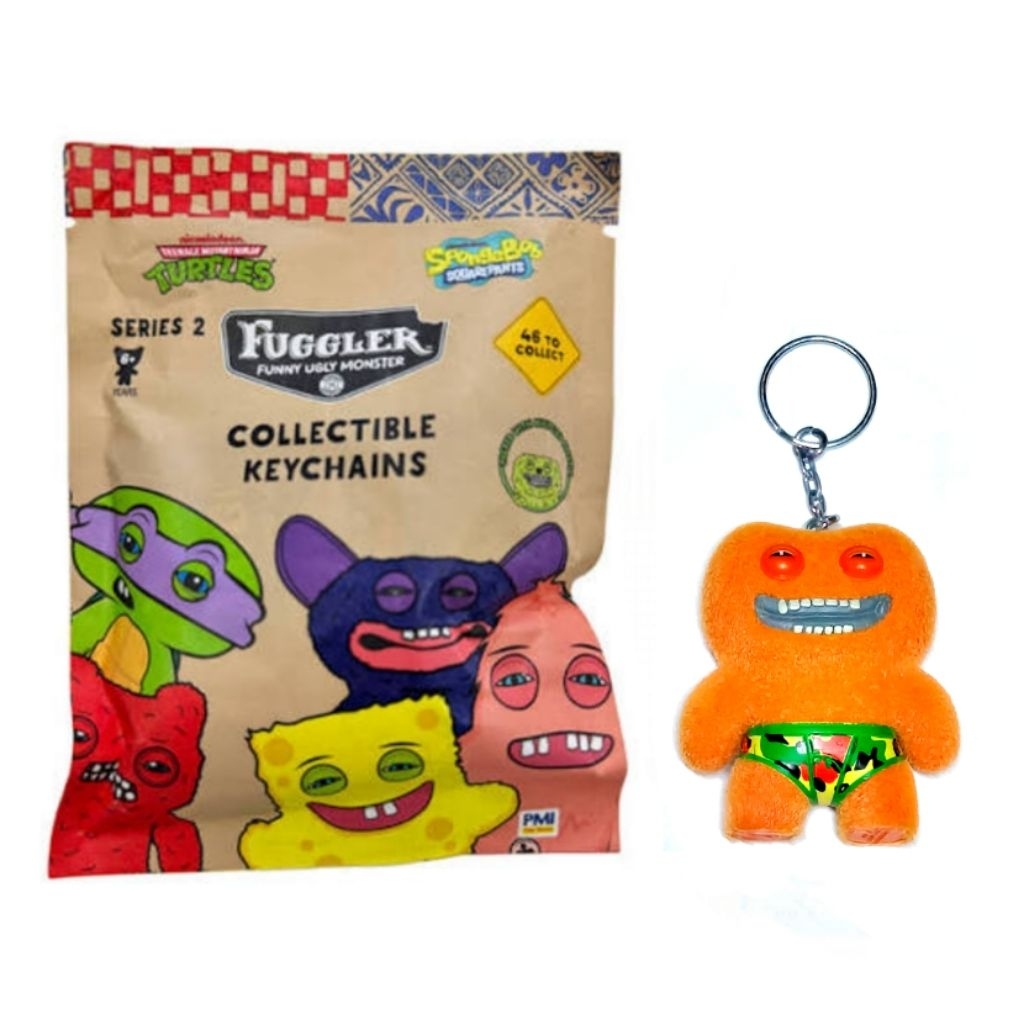 FUGGLER Collectible Keychain SERIES 2 - Rare COUNT UNDEROO MCGOO ...