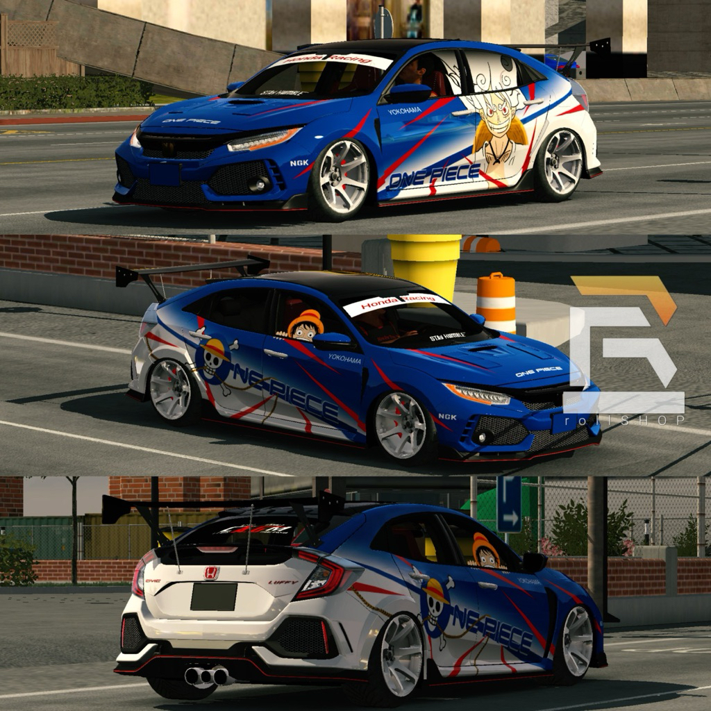 DESIGN ANIME HONDA CIVIC FK8 CPM1 | Shopee Malaysia