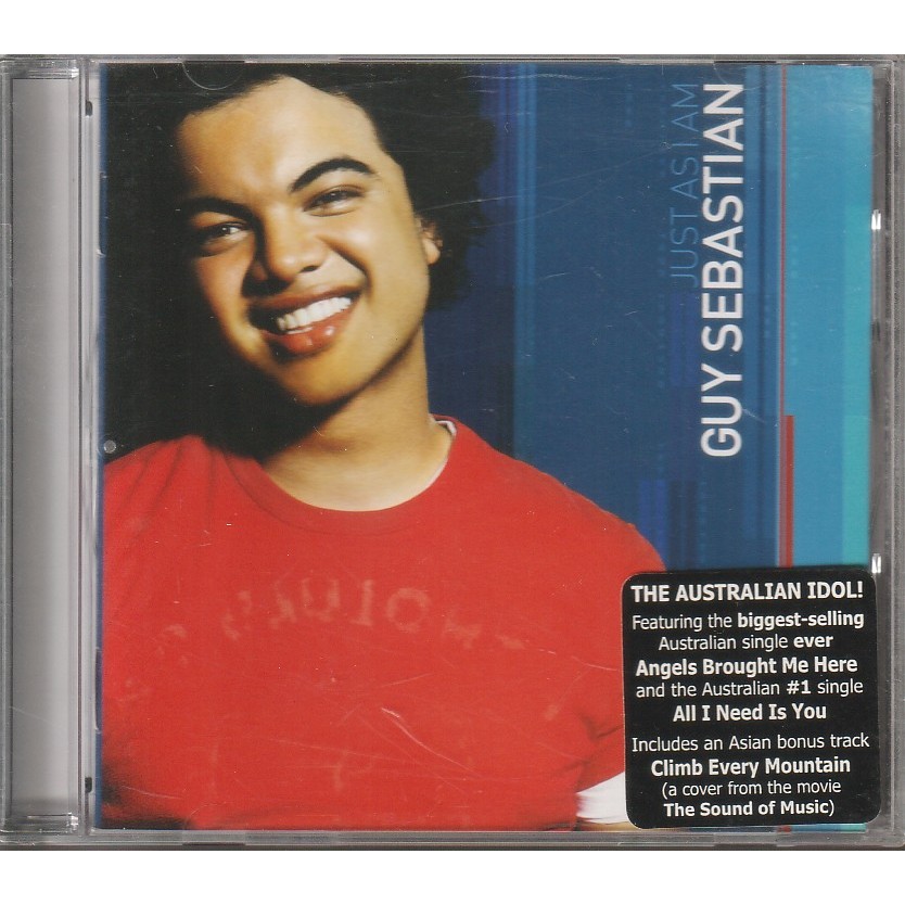 CD GUY SEBASTIAN : JUST AS I AM ( ORIGINAL CD USED ) | Shopee Malaysia