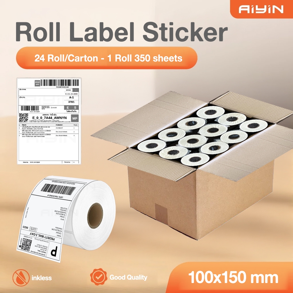 COD Thermal Sticker A6 Thermal Paper Shipping Label Sticker 100*150mm ...
