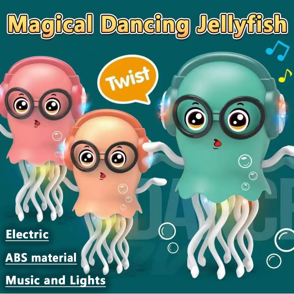 Musical dancing jellyfish Dancing jellyfish toy Electric Magical ...