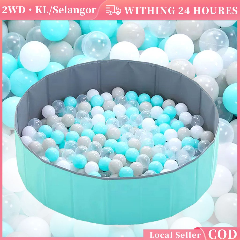 Playpen Fence Ocean Balls Kids Foldable Ball Pit Pool Indoor Bobo Pool ...