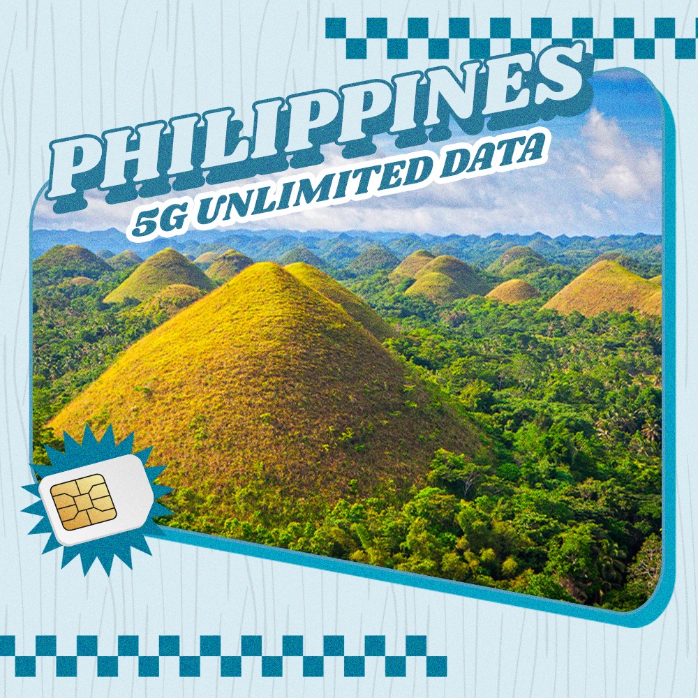 Philippines VPN Sim Card 5-30 Days High Speed 5G/4G speed | Shopee Malaysia