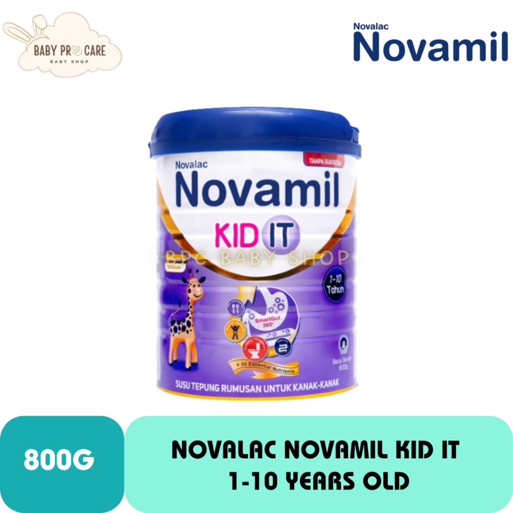 NOVALAC Novamil Kid IT Milk Powder 800g (1-10y) | Shopee Malaysia